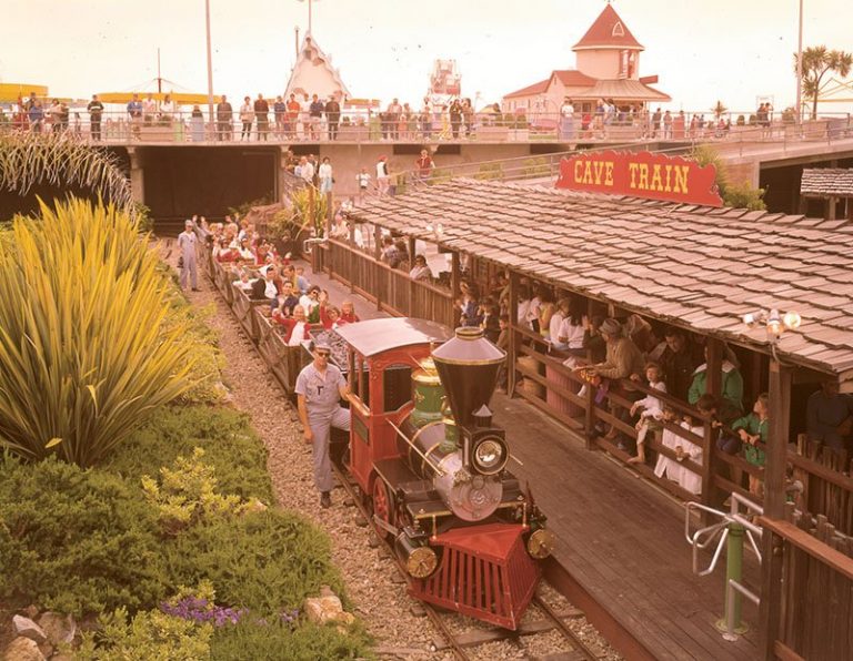 Saving the Cave Train - Santa Cruz Beach Boardwalk Amusement Park