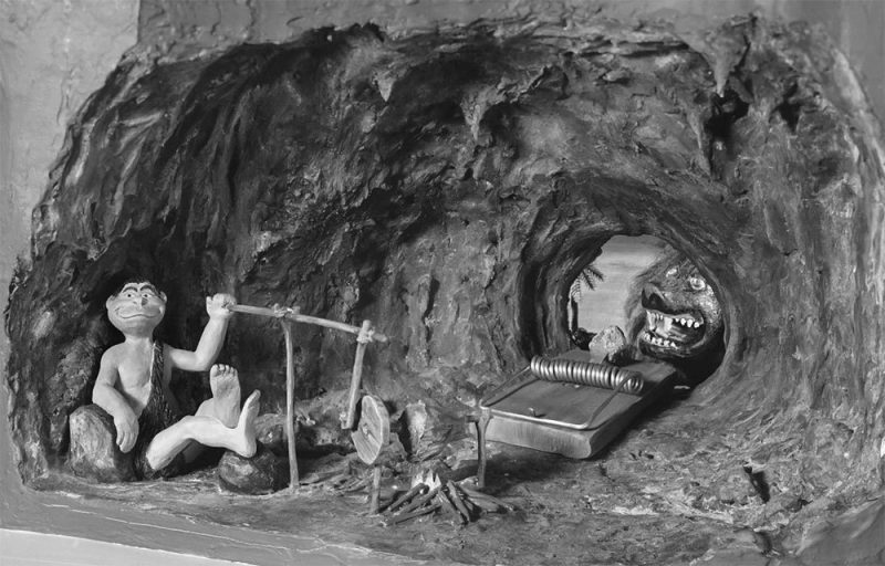 The Dawn of the Cave Train - Santa Cruz Beach Boardwalk Amusement Park