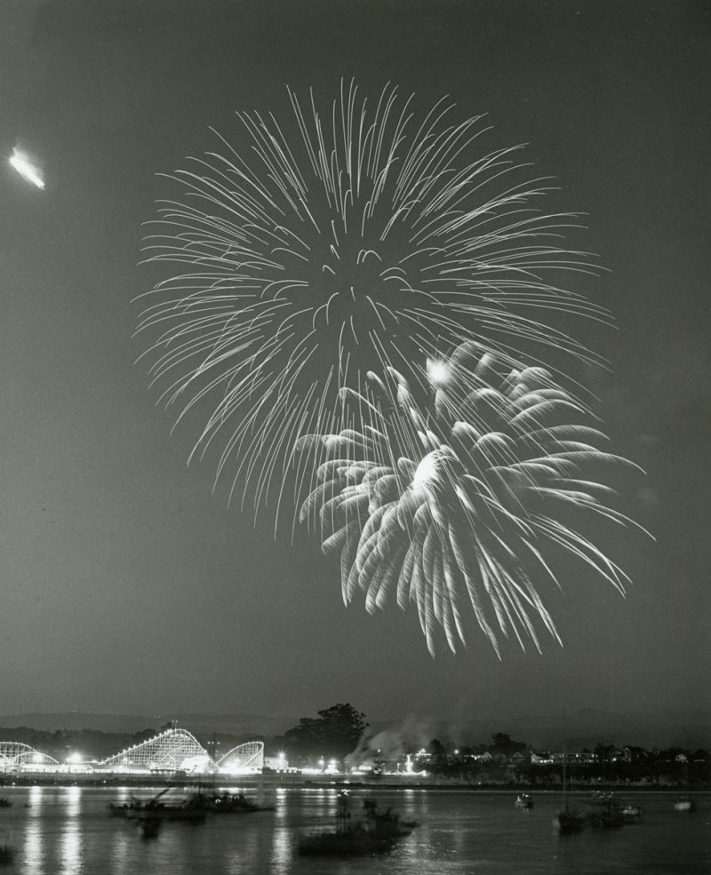 When Fireworks Lit the Sky on the Fourth of July - Santa Cruz Beach ...