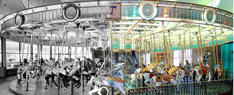 The Looff Carousel's Nostalgic Charm - Santa Cruz Beach Boardwalk ...