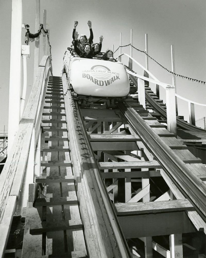 The Nostalgic Allure of the Giant Dipper - Santa Cruz Beach Boardwalk ...