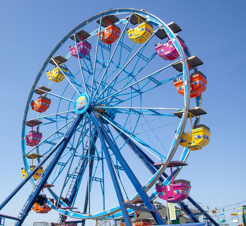 The Evolution of the Ferris Wheel at the Boardwalk - Santa Cruz Beach ...